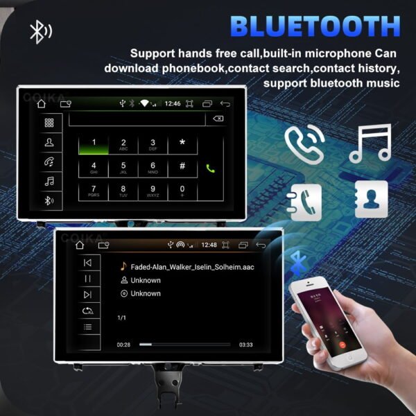 Audi A6 C7 ir A7 2012 – 2018 metų android multimedija – Automobilių ...