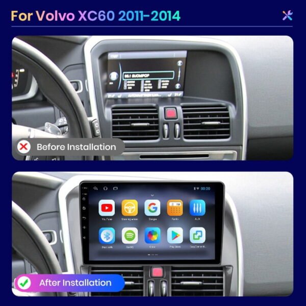 Volvo XC60 2008-2013 android multimedija – Automobilių multimedijos ...